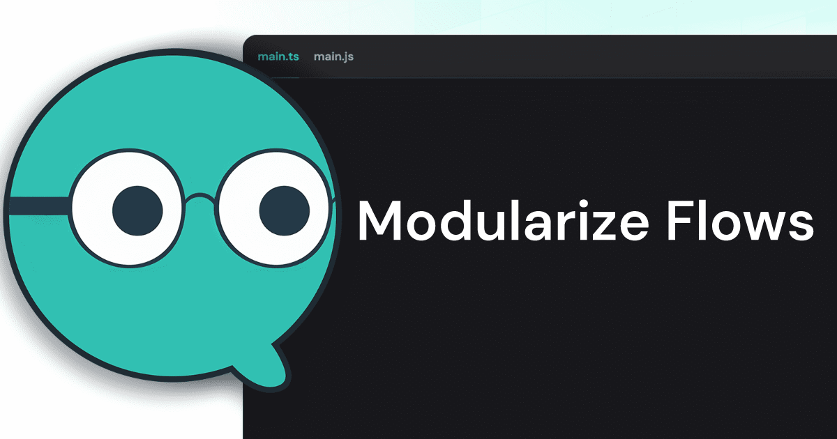 Modularize Flows Builderbotapp Chatbot For Whatsapp Telegram And More 